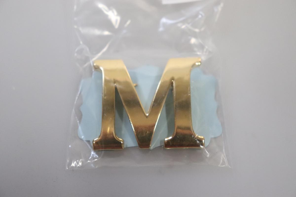 Letter M Pin | EstateSales.org