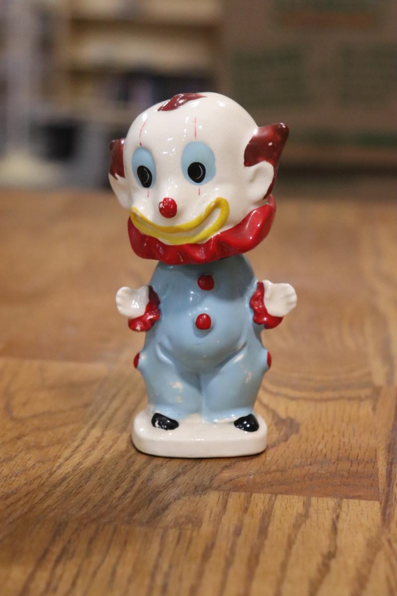 Vintage Ceramic Bozo the Clown Style Bobble Head. 1960’s Japan ...