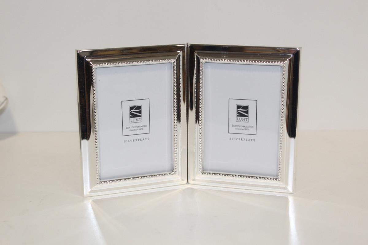 Silverplate photo frame | EstateSales.org