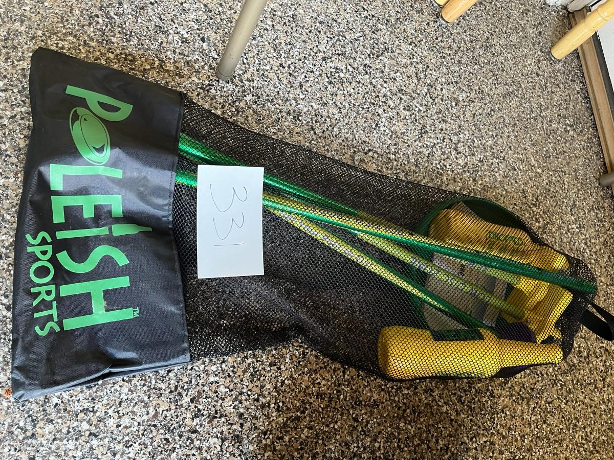 Poleish Sports Game W/Mesh Bag | EstateSales.org