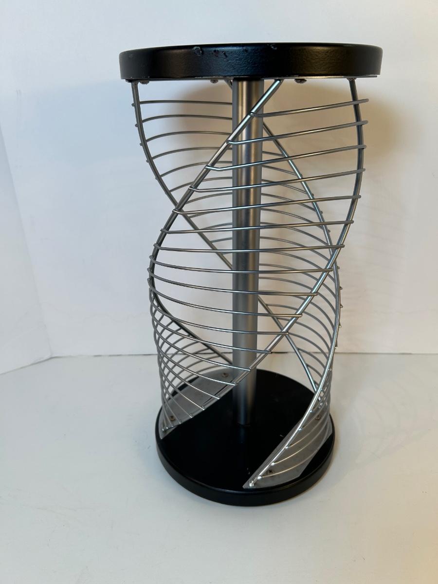 Lot 86. Spiral CD Holder | EstateSales.org