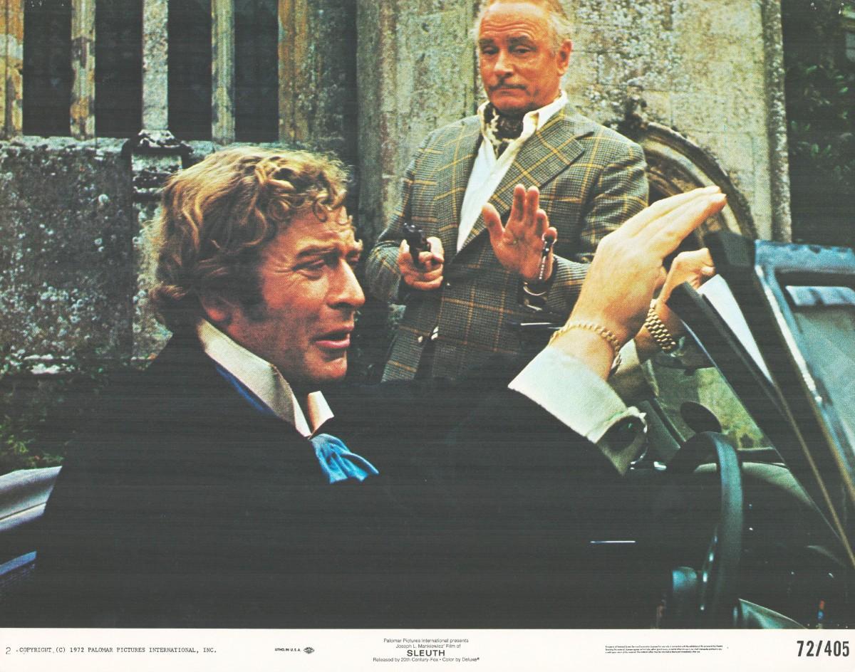Sleuth 1972 original vintage lobby card | EstateSales.org