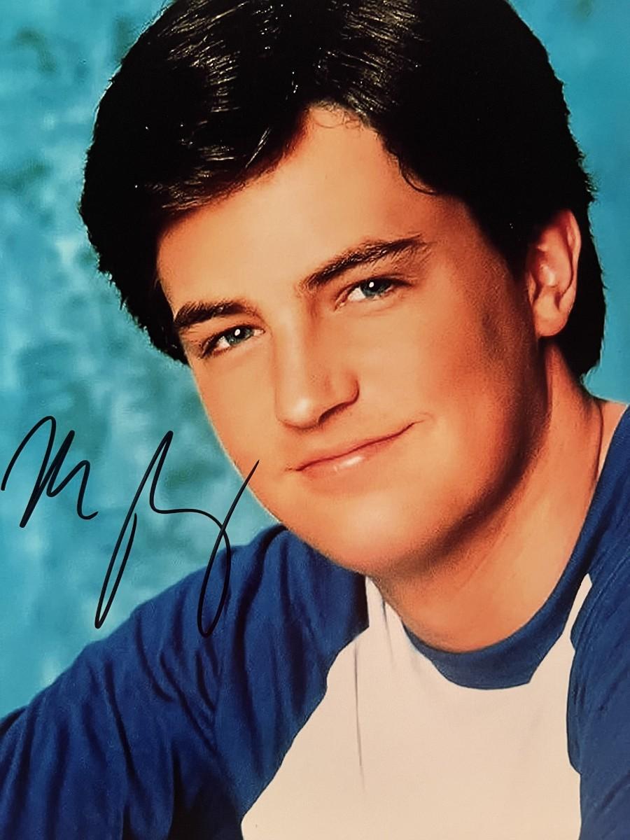 Friends Matthew Perry signed photo | EstateSales.org