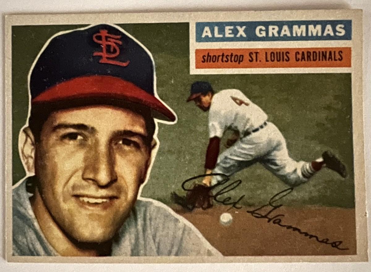 St. Louis Cardinals Alex Grammas baseball trading card | EstateSales.org