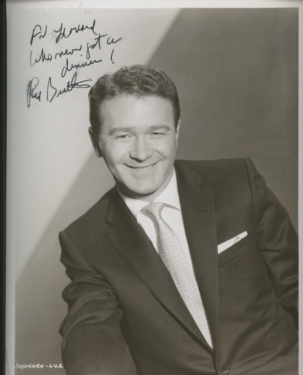 Red Buttons signed photo | EstateSales.org