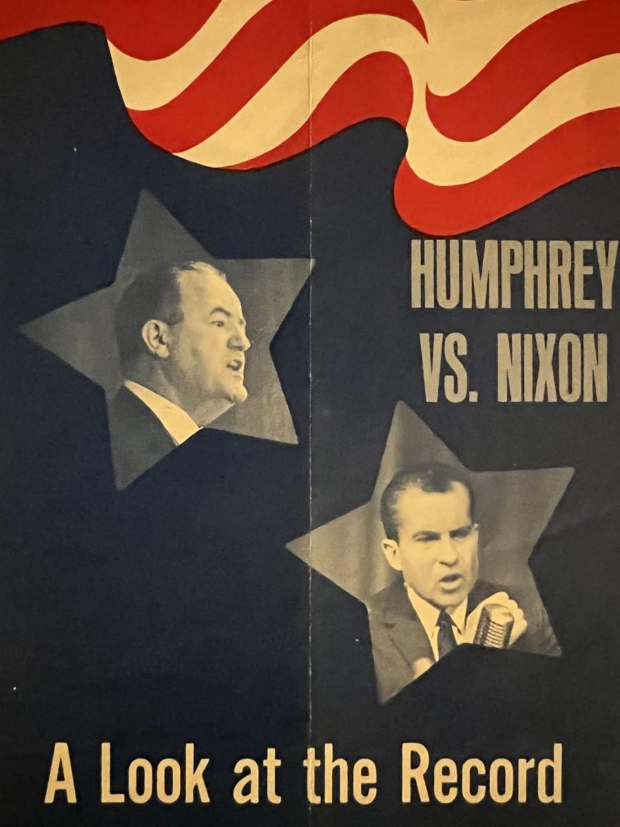 Hubert Humphrey campaign flyer | EstateSales.org