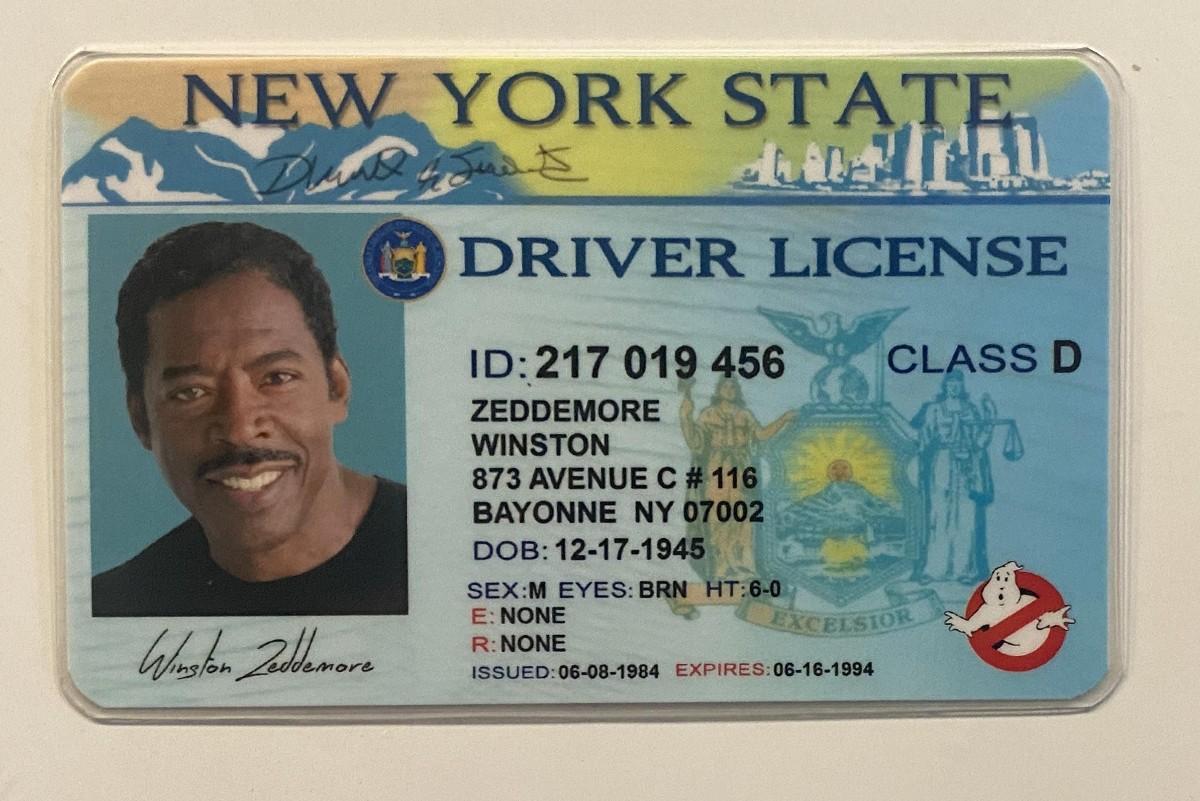 Ghostbuster prop license- Winston Zeddemore | EstateSales.org