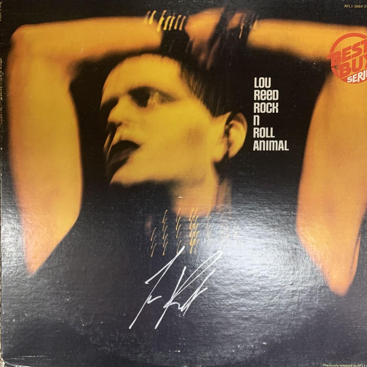 Lou Reed signed album | EstateSales.org