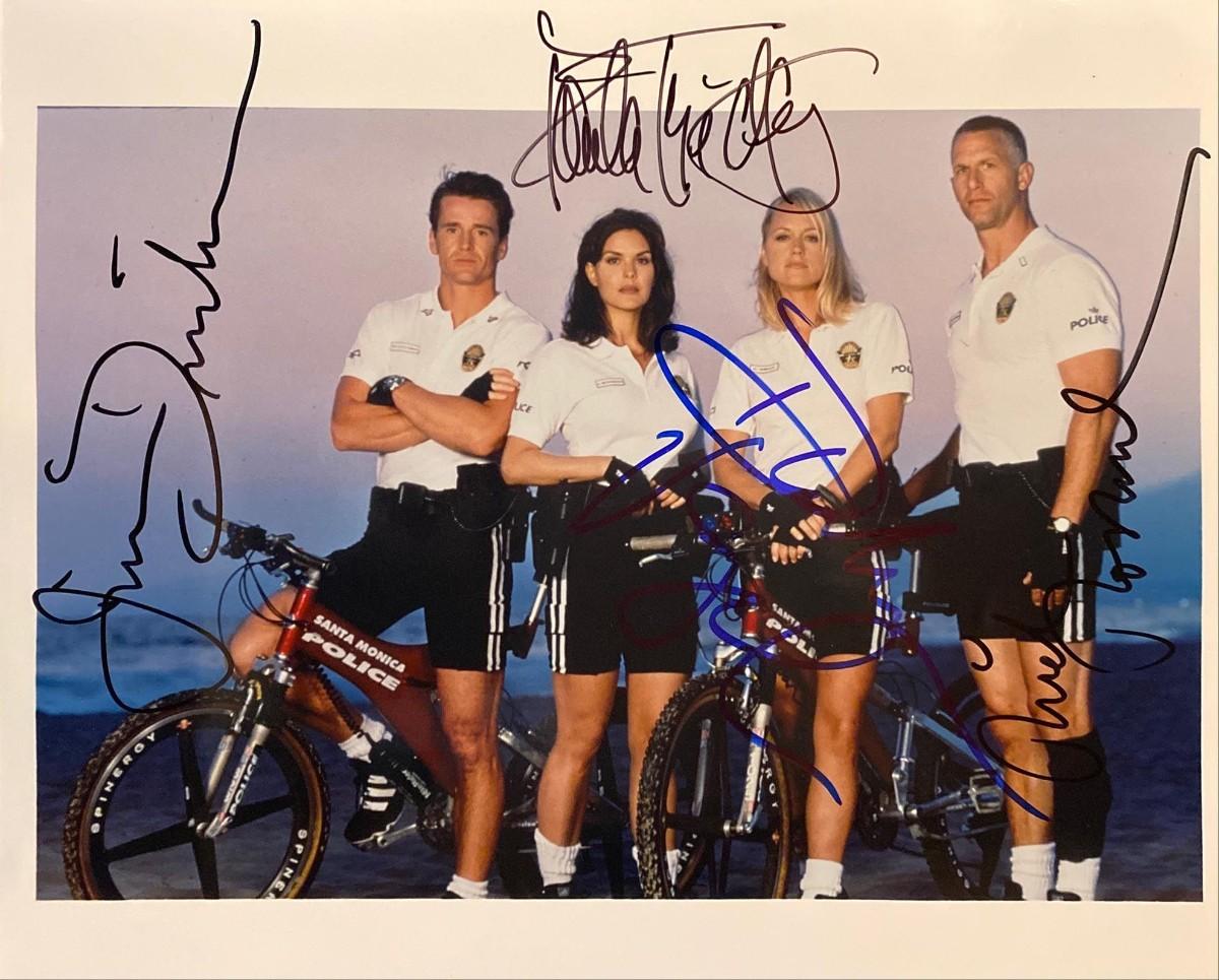 Pacific Blue cast signed photo | EstateSales.org