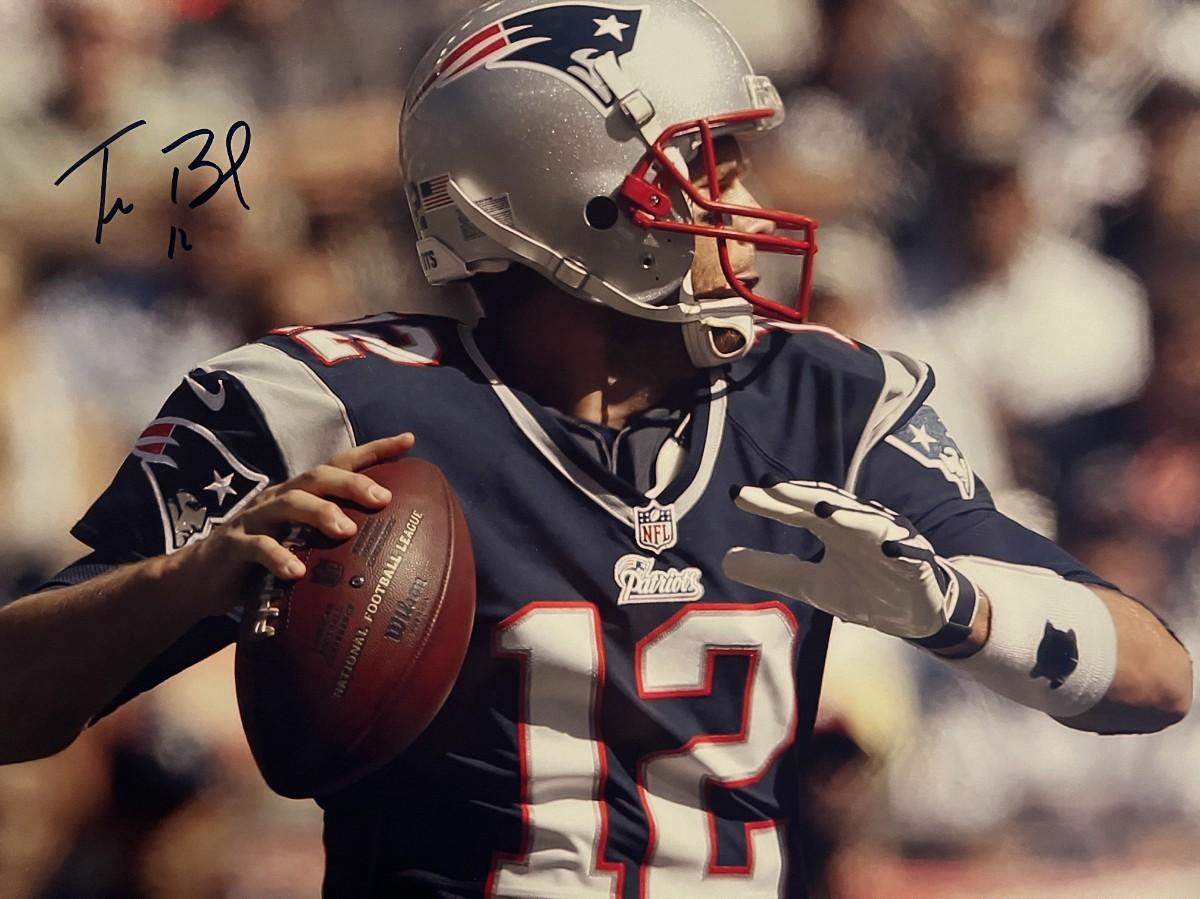 Tom Brady signed photo | EstateSales.org