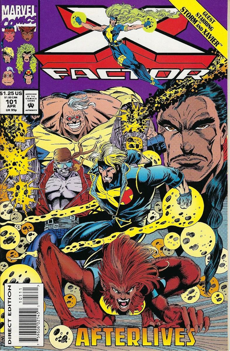 X Factor Marvel Comic Book #101 | EstateSales.org