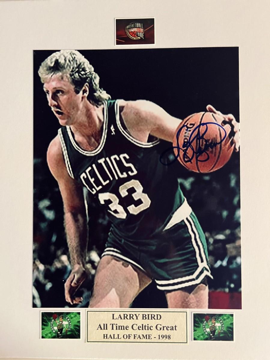 Larry Bird signed photo | EstateSales.org