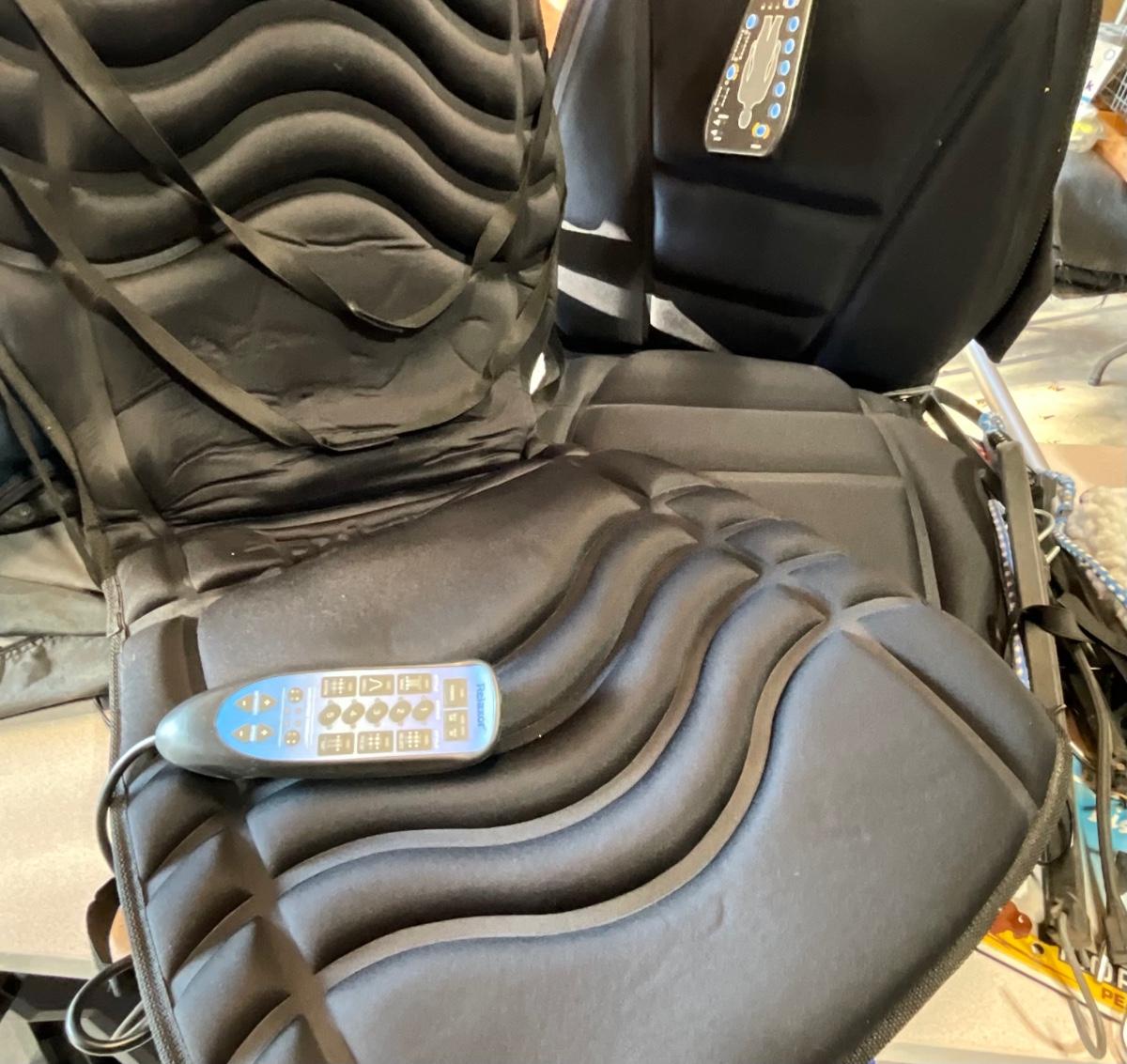 Two Relaxor seat pads | EstateSales.org