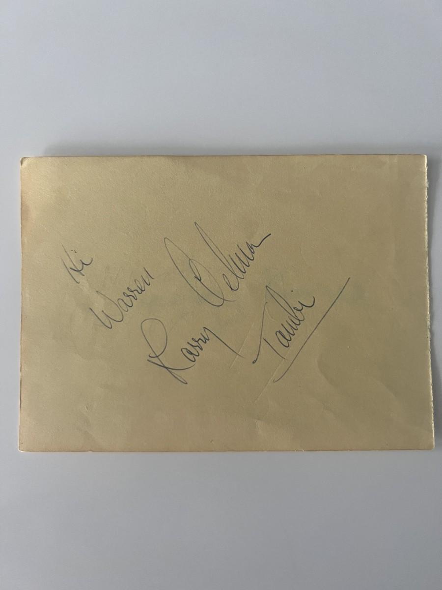 Larry Tavber original signature | EstateSales.org