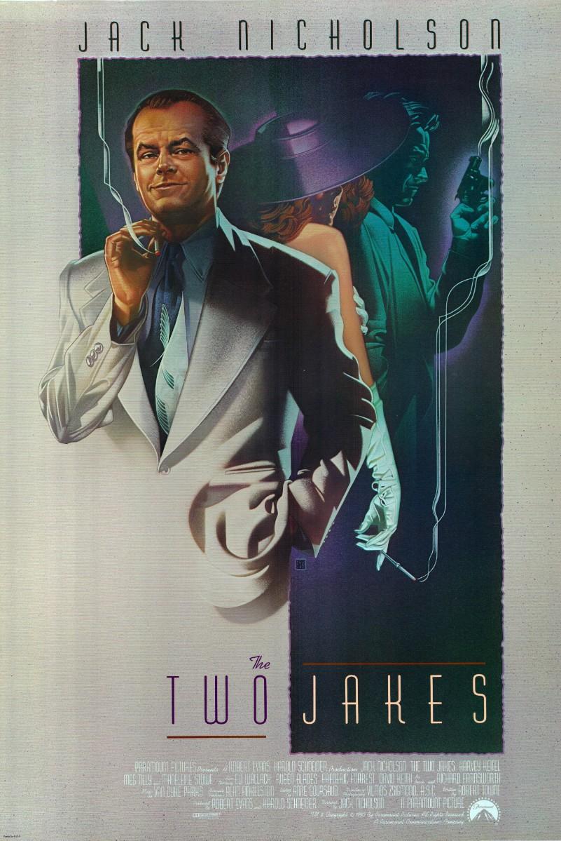 The Two Jakes 1990 original one sheet movie poster | EstateSales.org