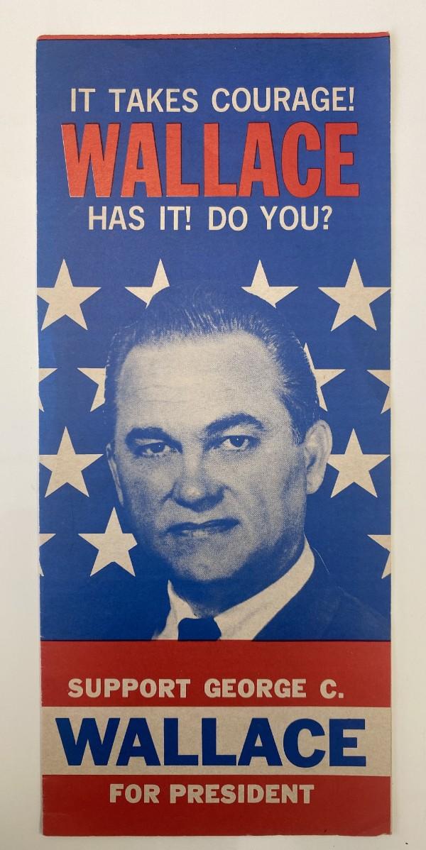 Governor Of Alabama George Wallace Pamphlet