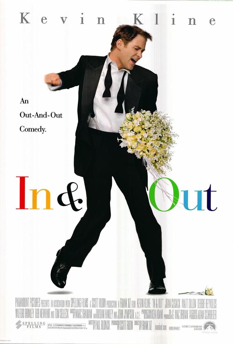 In & Out original 1997 vintage one sheet movie poster | EstateSales.org