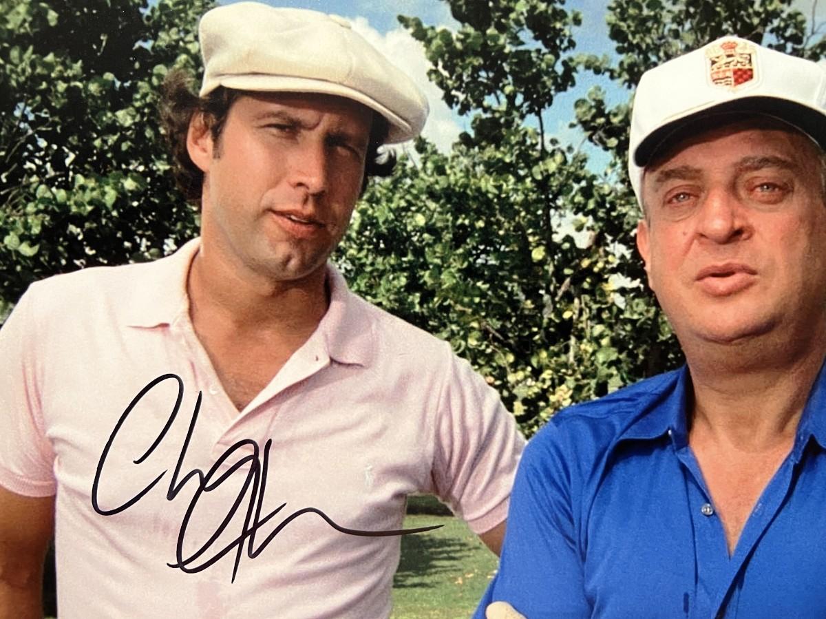 Caddyshack Chevy Chase signed photo | EstateSales.org