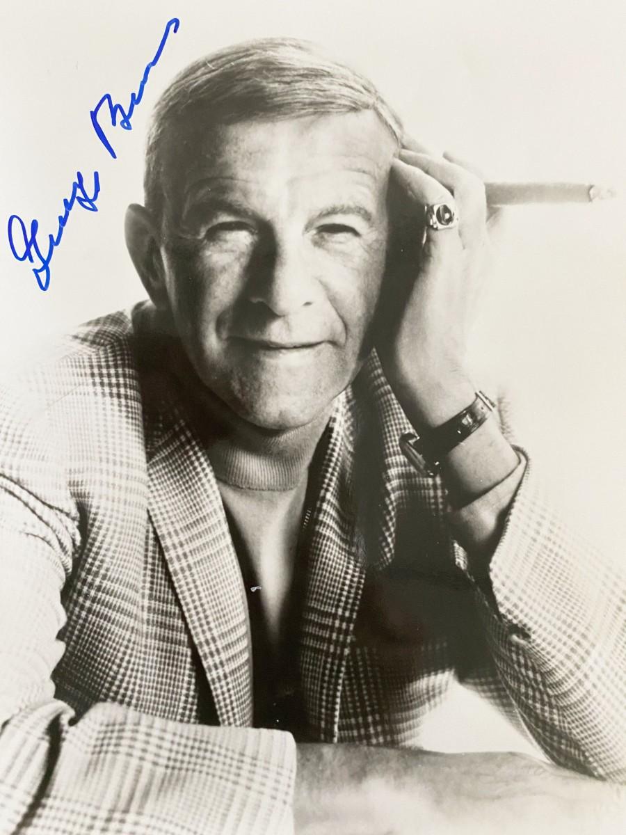 George Burns signed photo | EstateSales.org