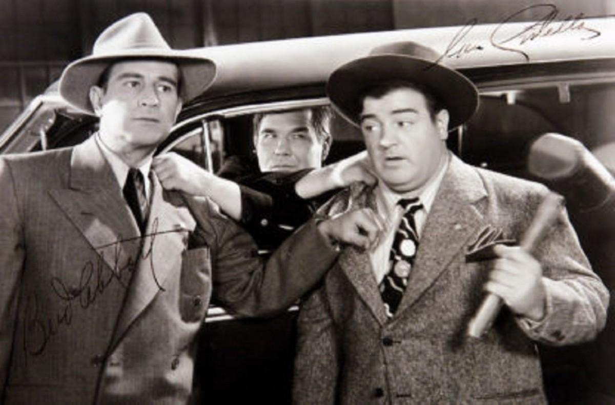 Framed Bud Abbott & Lou Costello signed photo | EstateSales.org