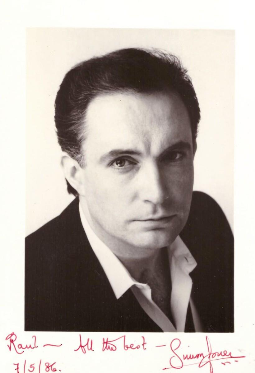 Simon Jones signed photo | EstateSales.org