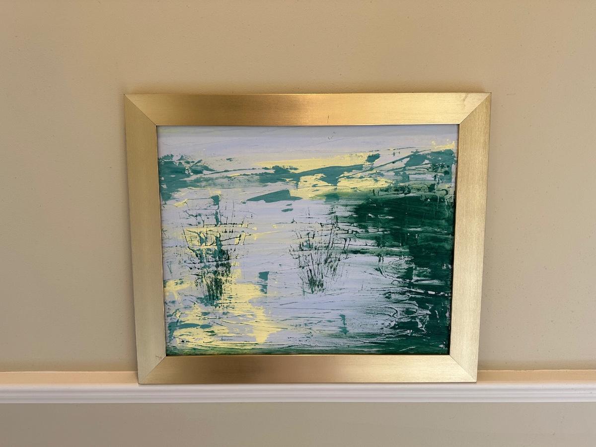 Framed Original “Marshland” by Carol Burch | EstateSales.org