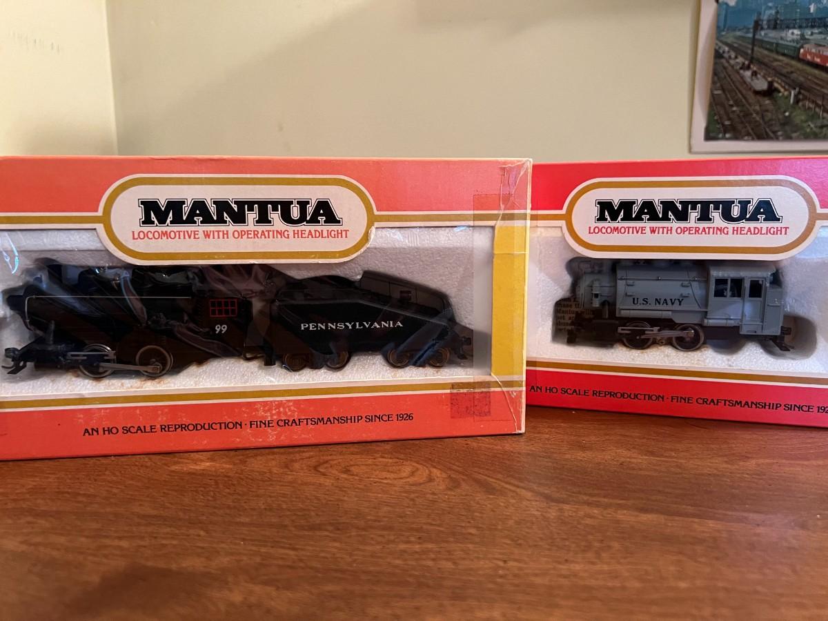 Mantua Locomotives #99 & US Navy | EstateSales.org
