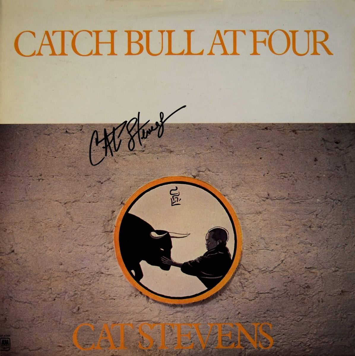 Cat Stevens signed Catch Bull At Four album | EstateSales.org