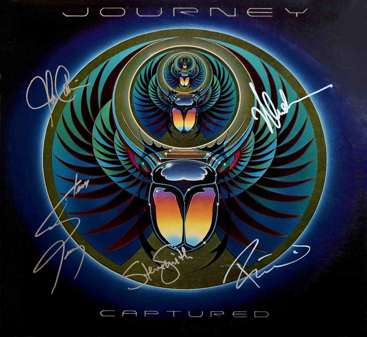 Journey Signed Captured Album