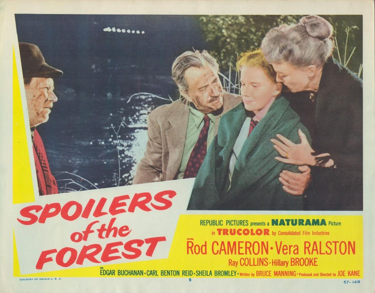 Spoilers of the Forest set of 8 original lobby cards | EstateSales.org