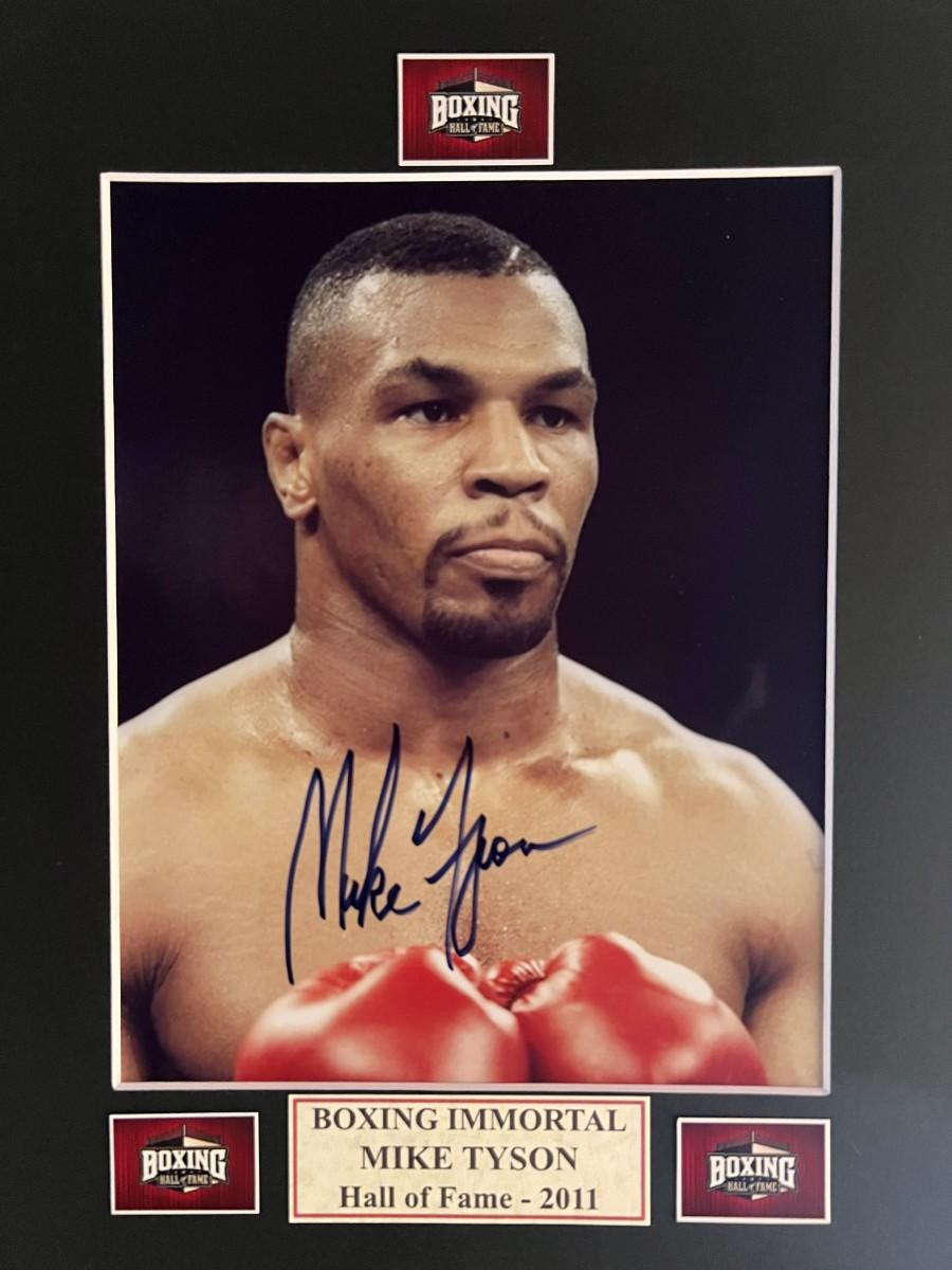 Mike Tyson signed photo | EstateSales.org