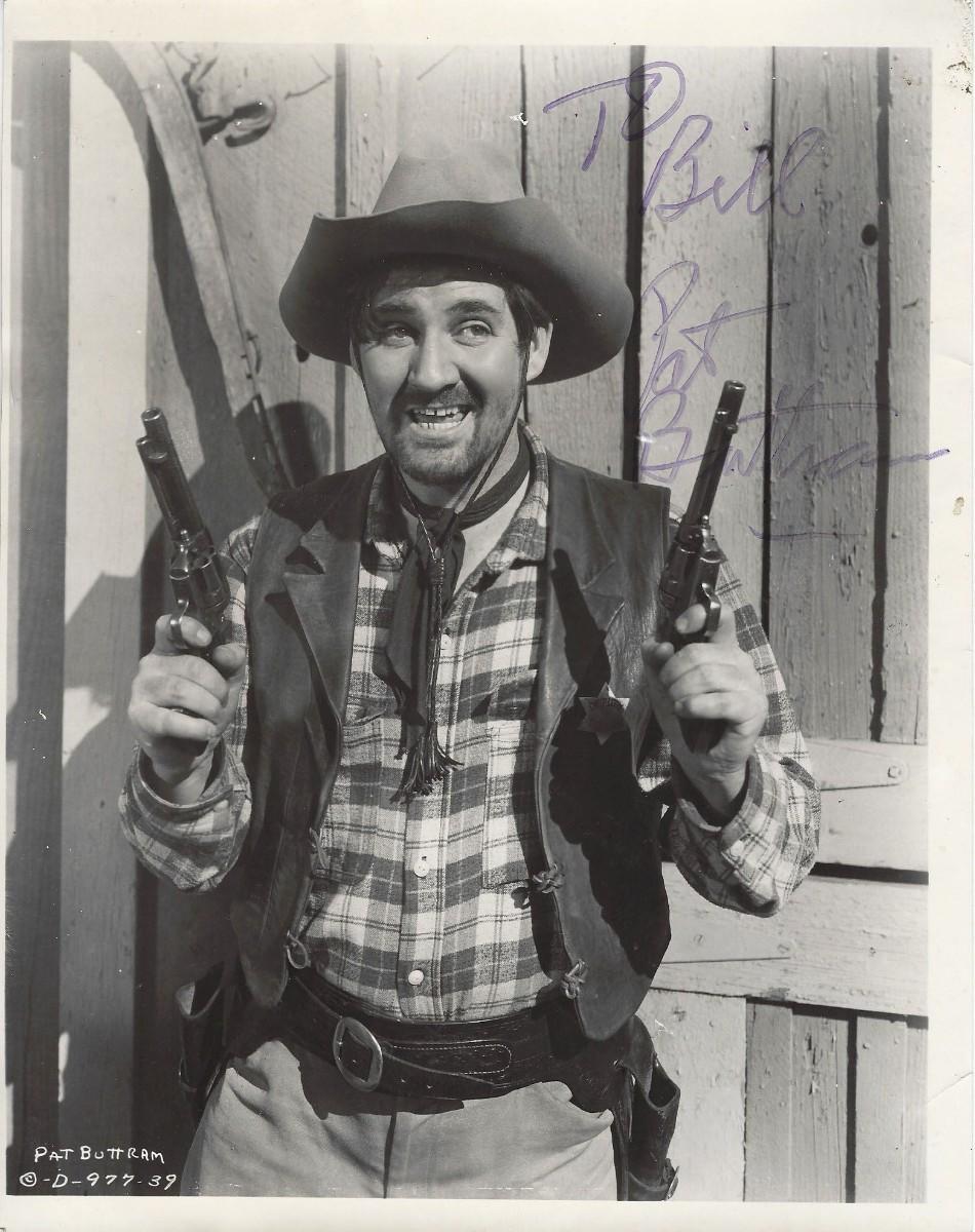 Pat Buttram signed photo | EstateSales.org