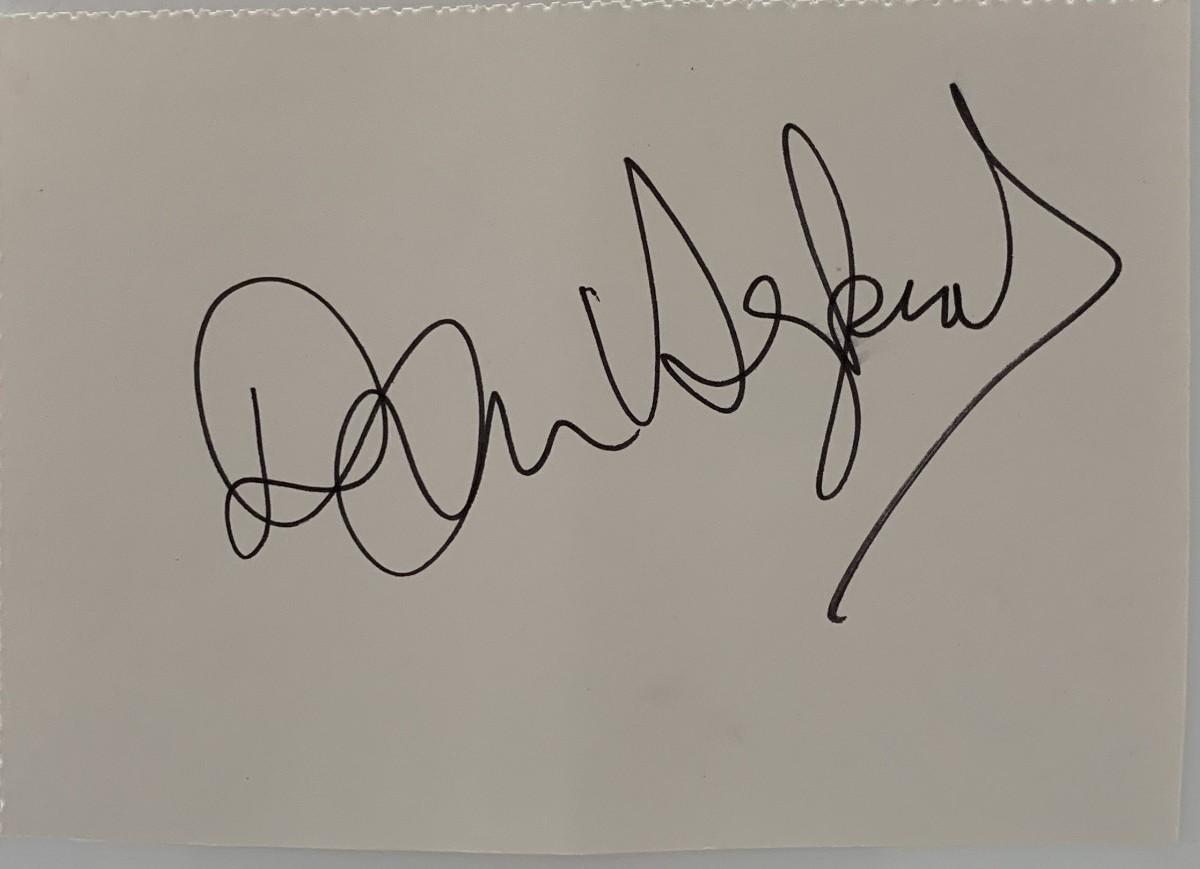 Dan Aykroyd original Blues Brothers signature cut | EstateSales.org