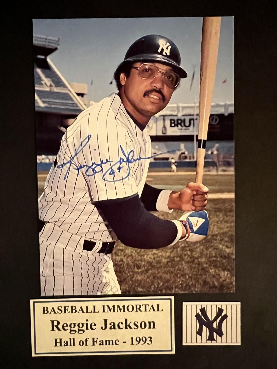 Reggie Jackson signed photo | EstateSales.org