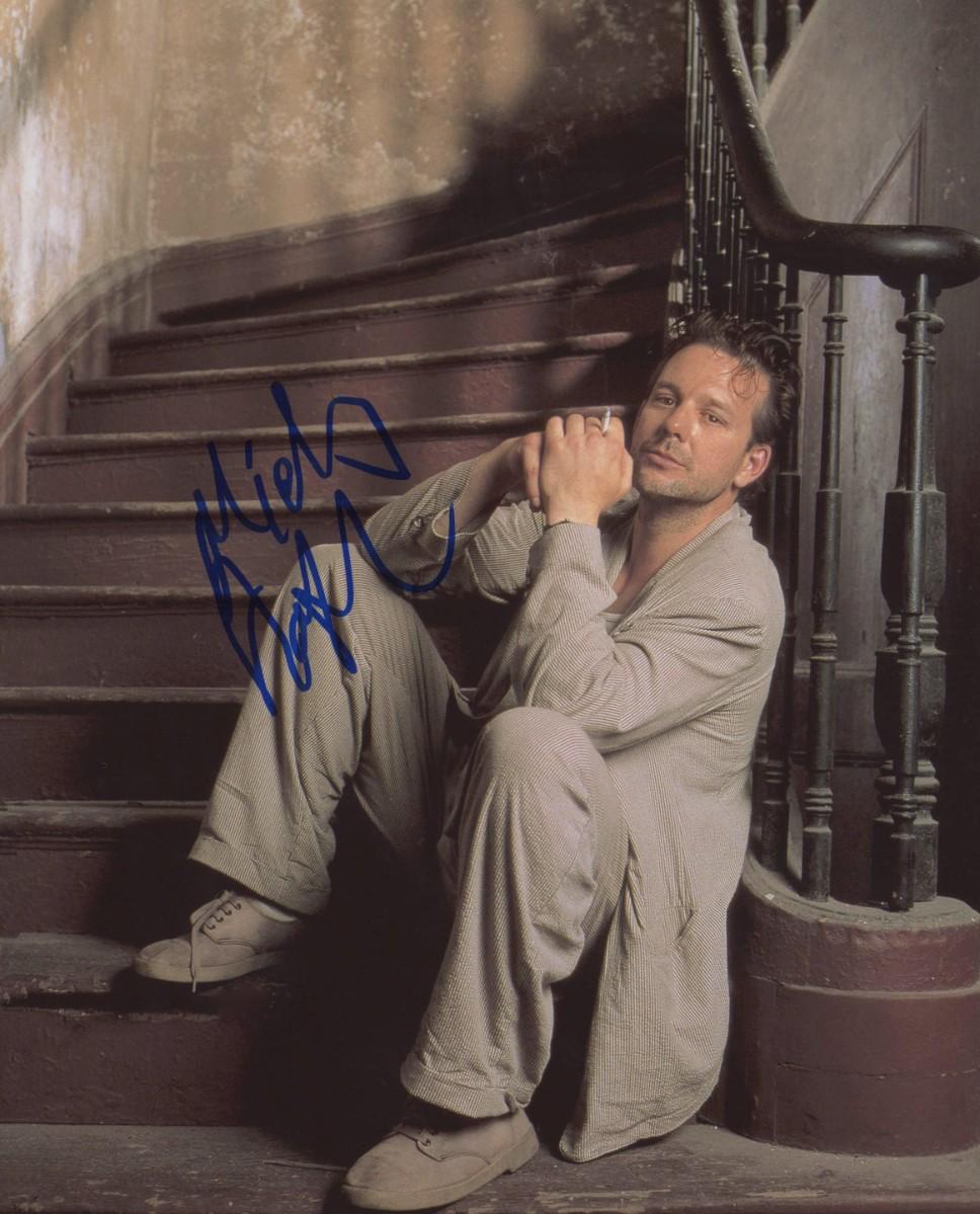Mickey Rourke 9 1/2 weeks signed photo | EstateSales.org