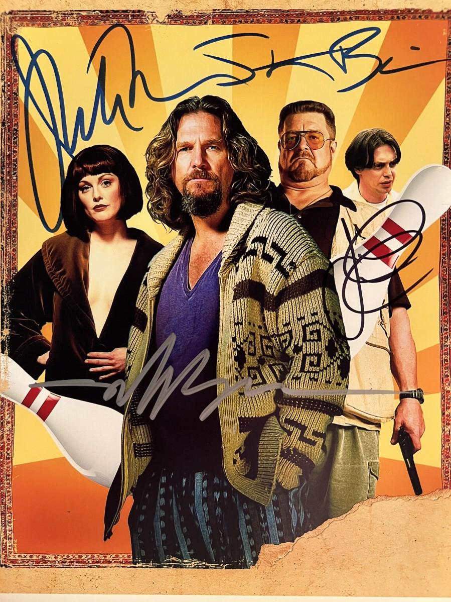 Big Lebowski cast signed movie photo | EstateSales.org