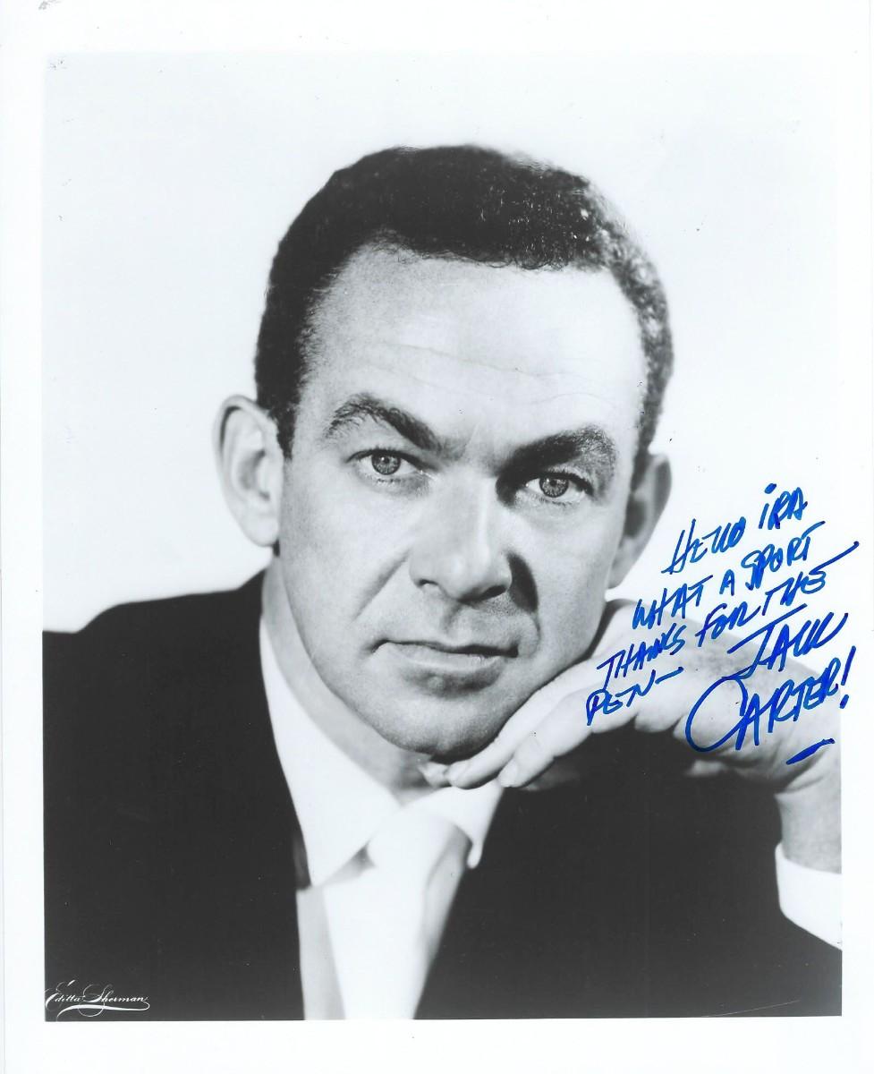 Jack Carter signed photo | EstateSales.org