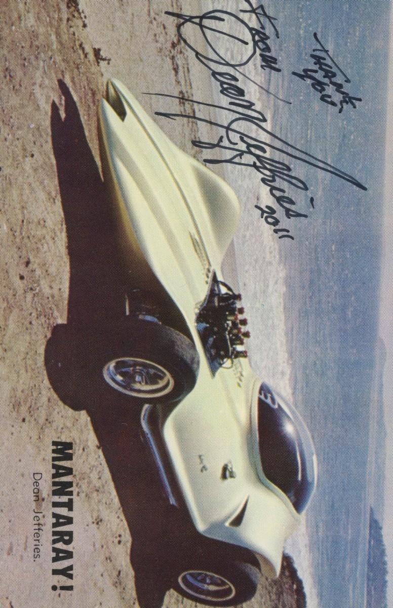 Dean Jeffries signed photo | EstateSales.org