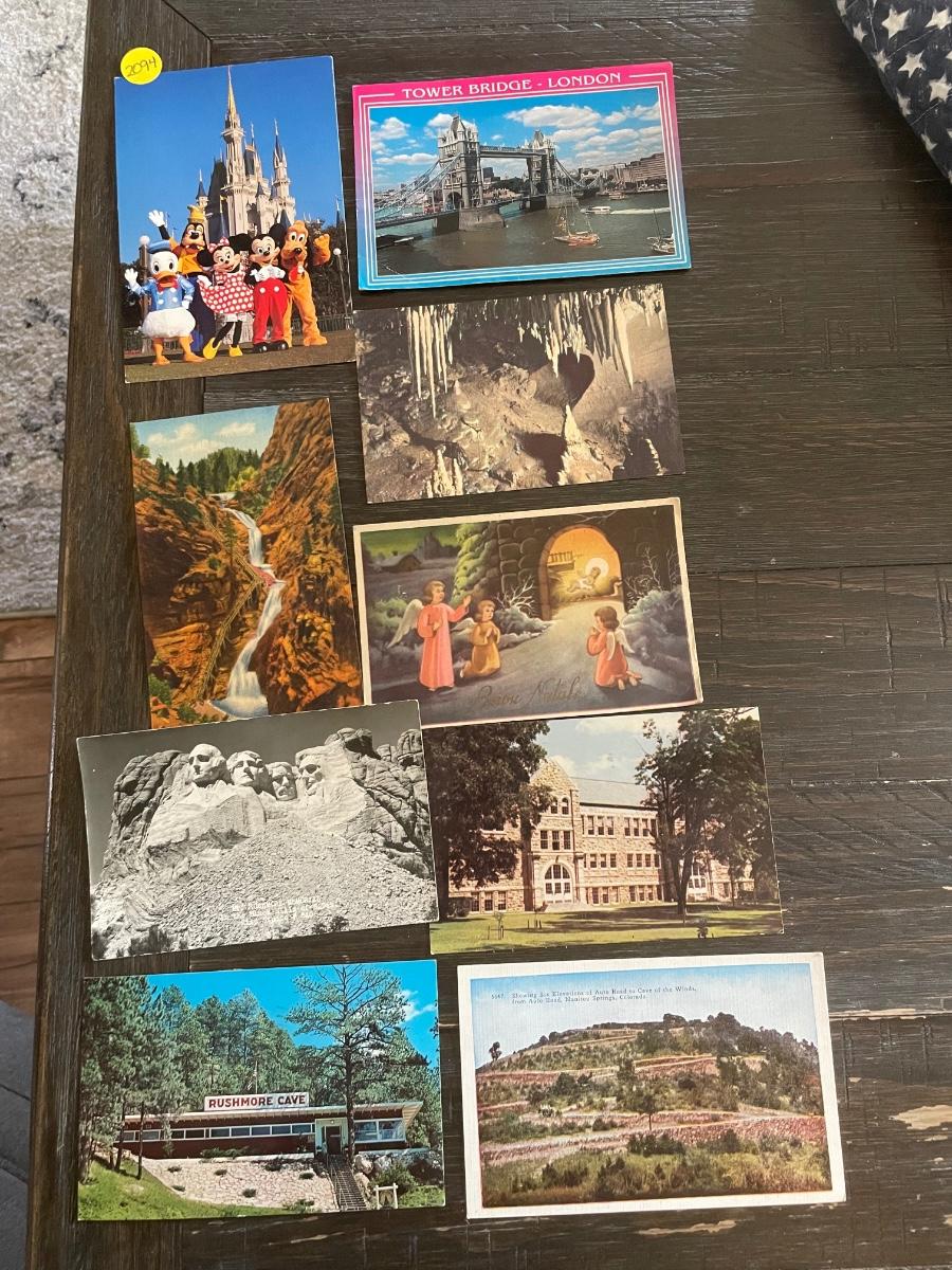 Previously used postcards | EstateSales.org