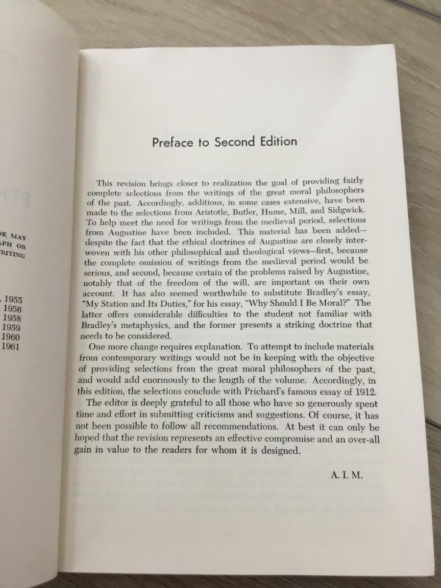 Vintage ethical theories | EstateSales.org