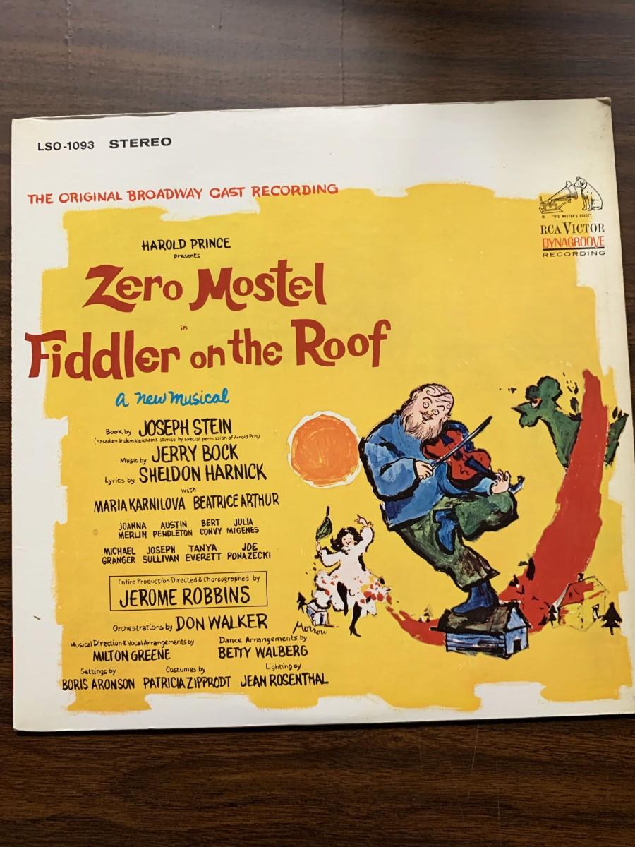 Zero Mostel In Fiddler On The Roof (The Original Broadway Cast ...