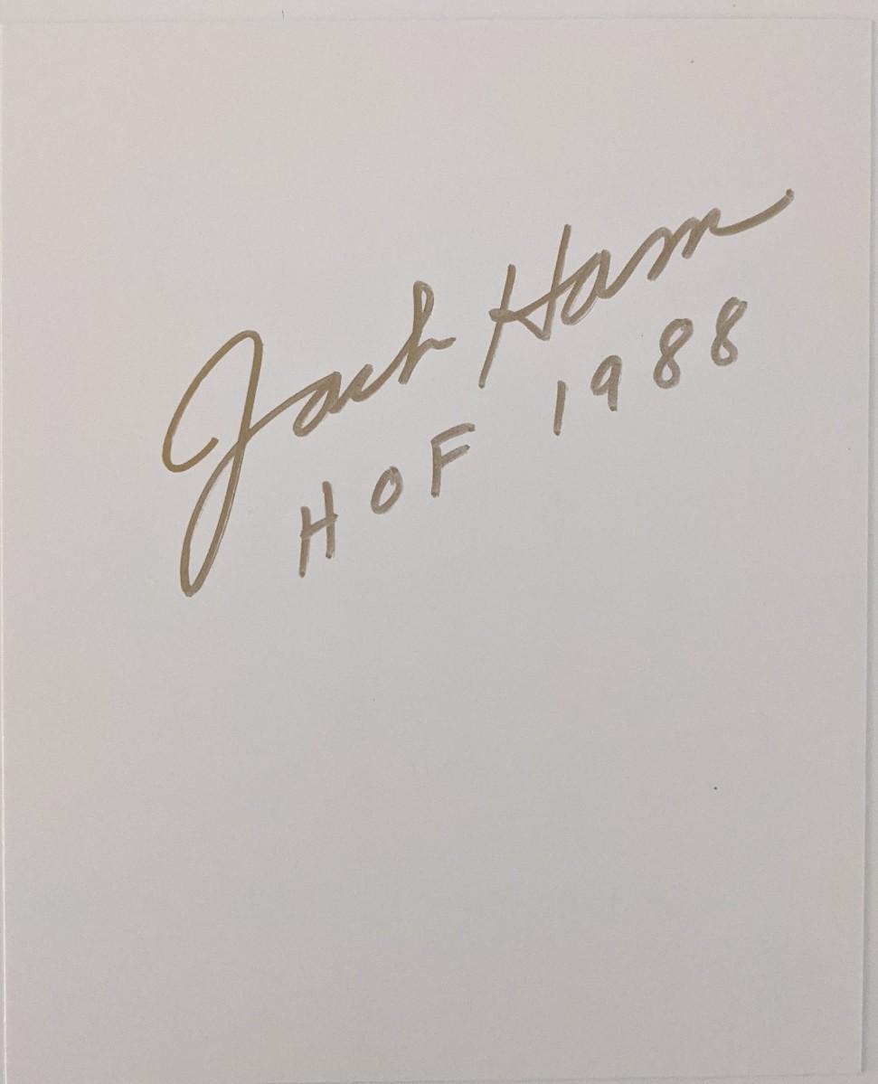 NFL Hall Of Famer Jack Ham Autograph | EstateSales.org