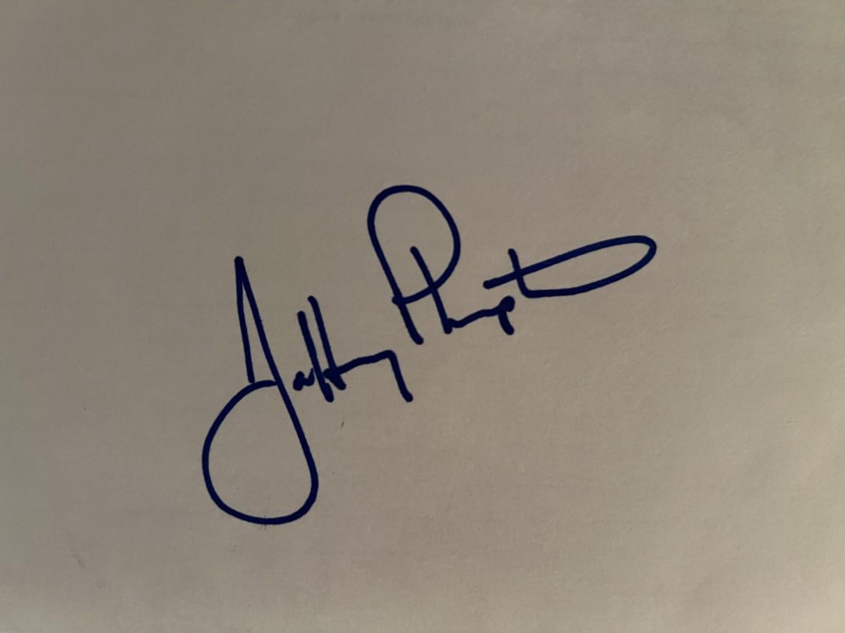 Jeffrey Plympton original signature | EstateSales.org