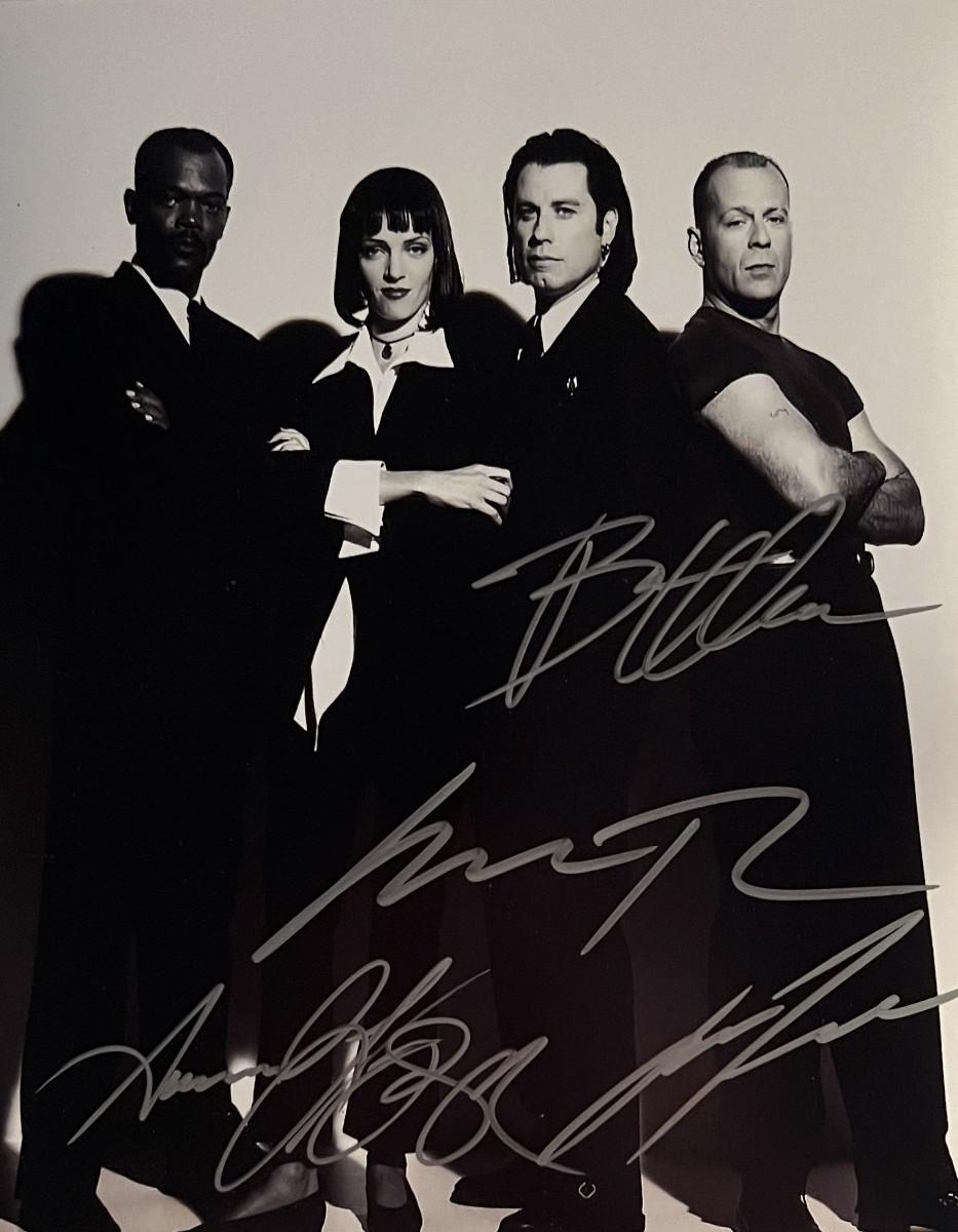 Pulp Fiction cast signed photo | EstateSales.org