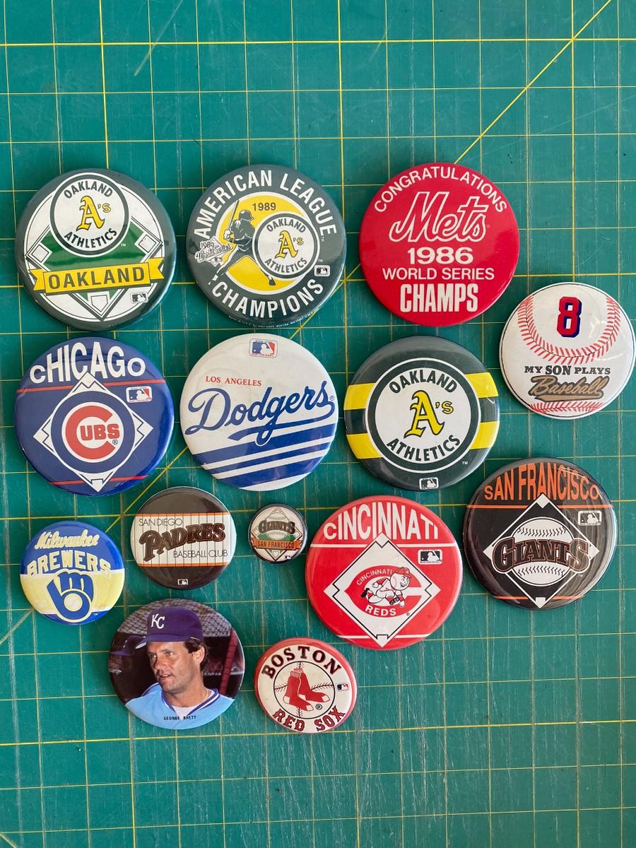 Baseball Pin Lot | EstateSales.org