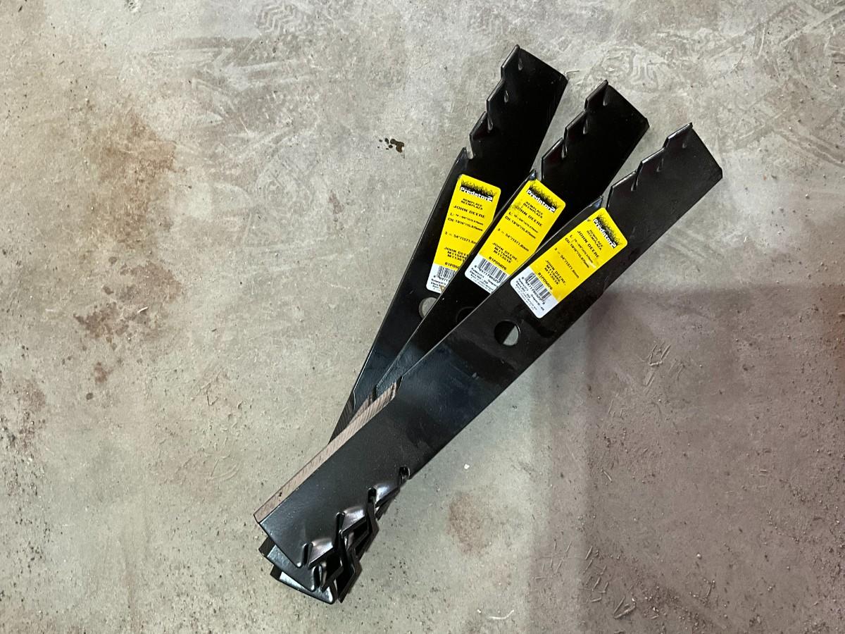 Predator2 John Deer mowing blades 54in cut | EstateSales.org