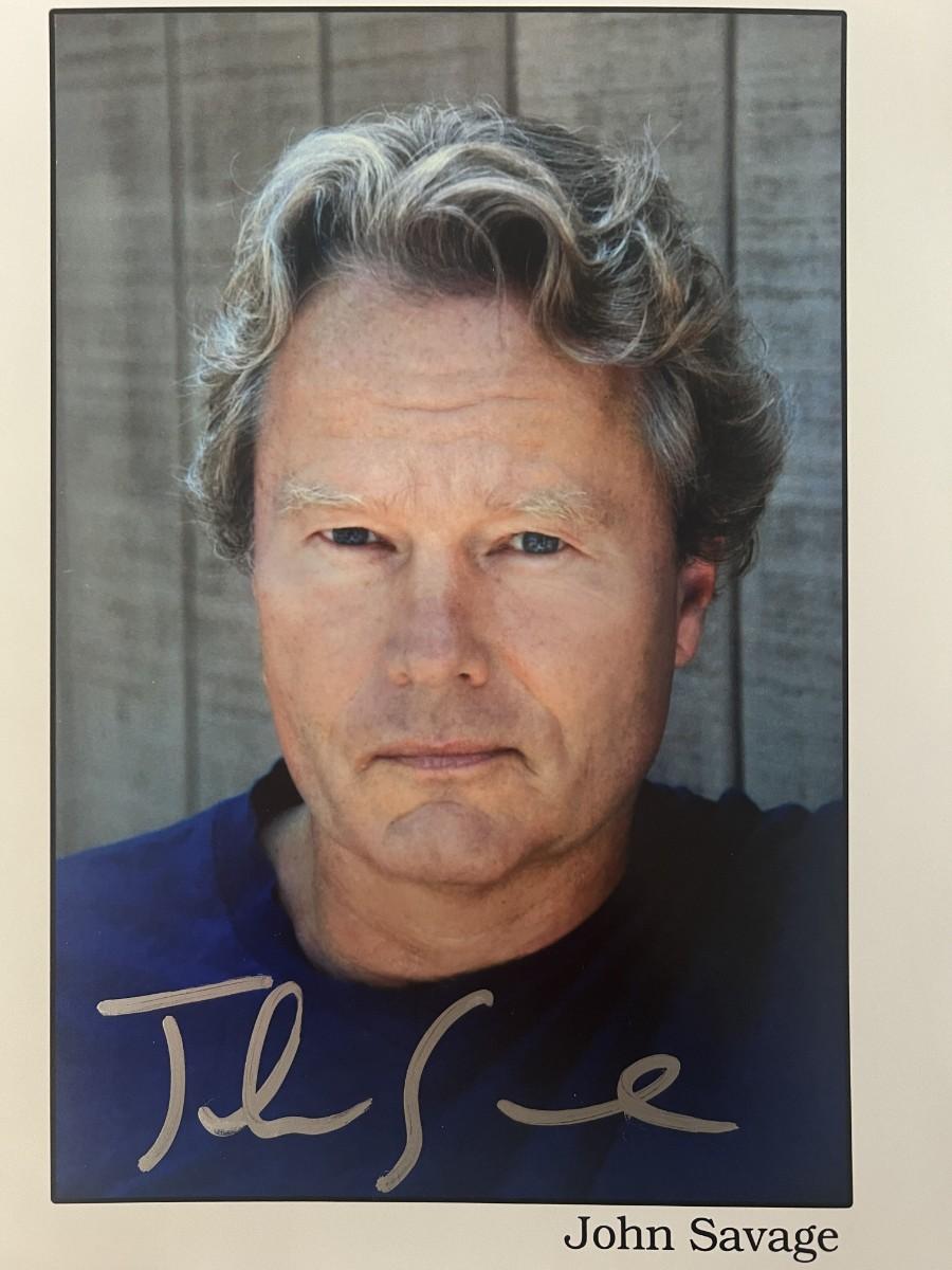 John Savage signed photo | EstateSales.org