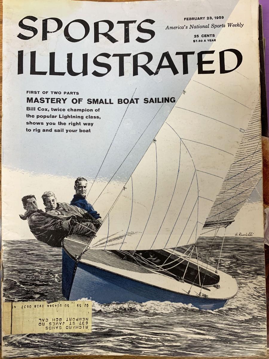 Sports Illustrated Magazine 1959 Bill Cox Issue | EstateSales.org