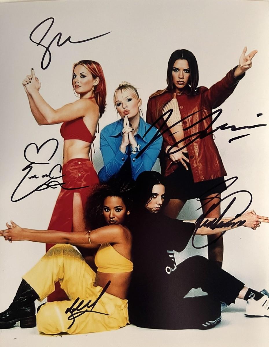 Spice Girls band signed photo | EstateSales.org