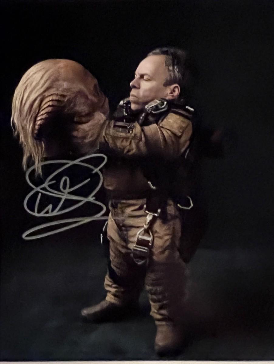 Warwick Davis signed photo | EstateSales.org